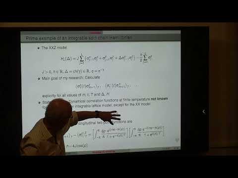 Thermal form factor series for dynamical two-point fcts of local operators in itgble quantum chains