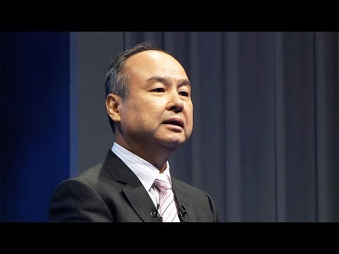 [Joint Press Conference]  Speech: Masayoshi Son, Representative, SoftBank Group