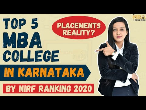 Top 5 MBA College in Karnataka By NIRF Ranking || Best Business School in Karnataka