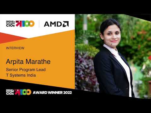 Arpita Marathe, Senior Program Lead, T Systems India