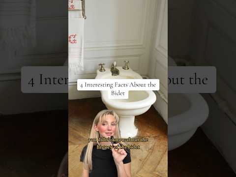 The Interesting History of the Bidet