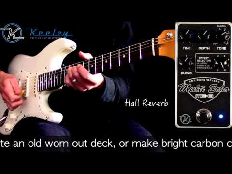 Keeley ME-8 Multi Echo 2010s - Silver / Black | Reverb