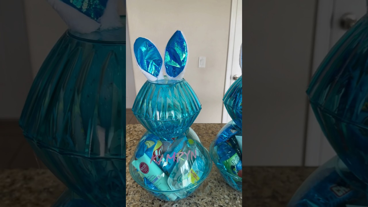 Here’s a super cute Easter Basket idea for teens and toddlers 🥰🐣💙