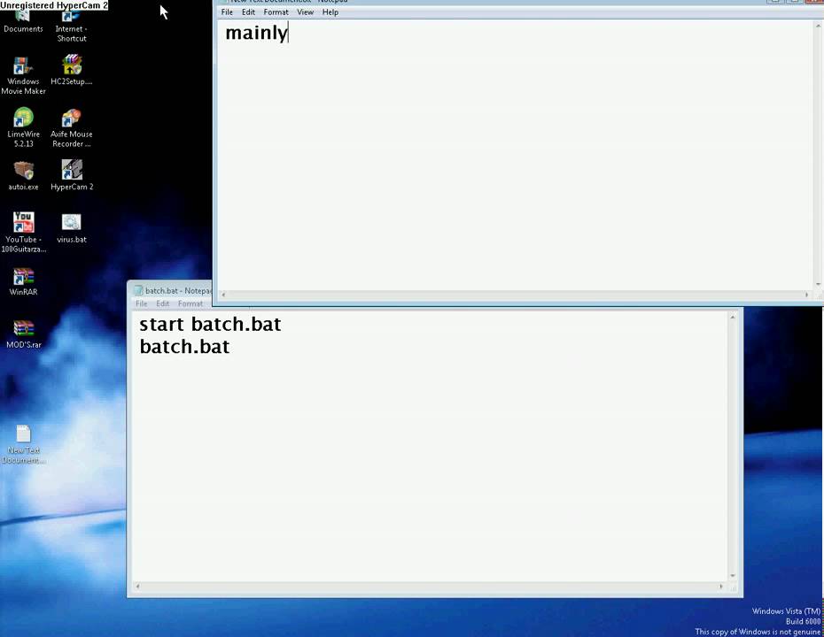 Simply Basic101:How to make an easy batch file [Begginner]