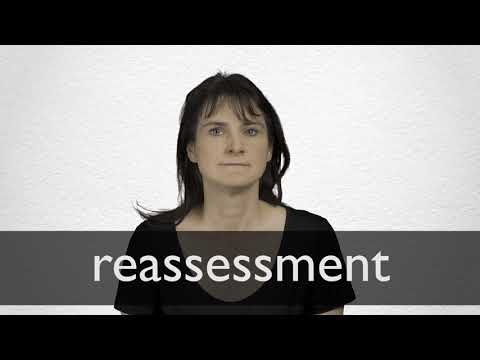 REASSESSMENT definition and meaning | Collins English Dictionary