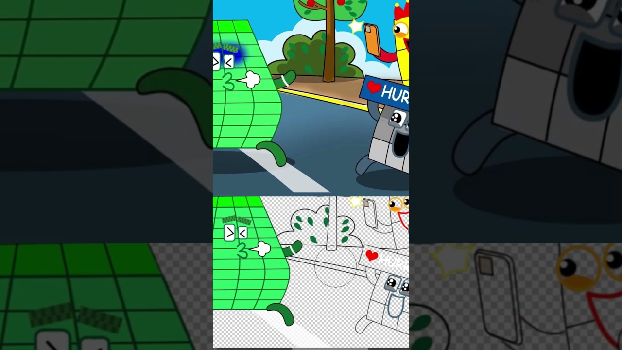 Hurry Up Numberblocks 44! You're So Fat  #games #numberblocksquarterband #fanmade
