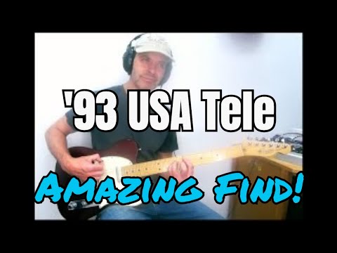 '93 Fender USA Tele: Review & Full Demo ('51 Nocaster Pickups)