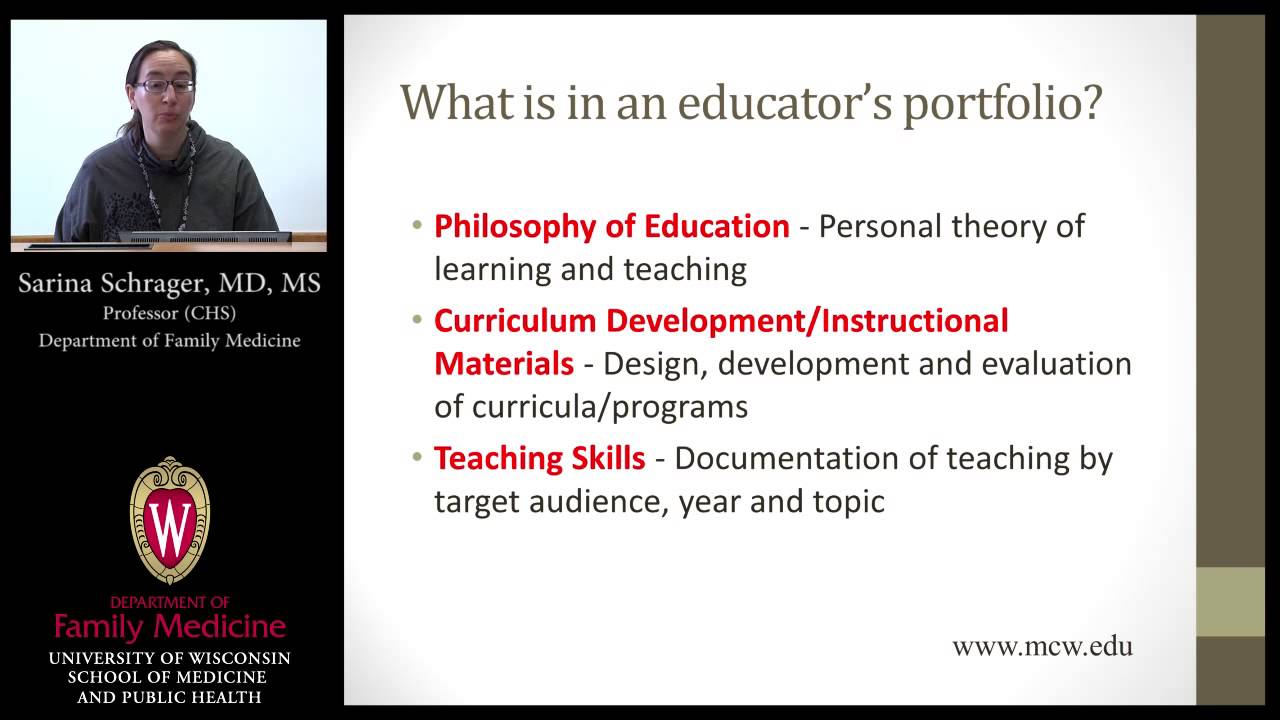 Academic Portfolios