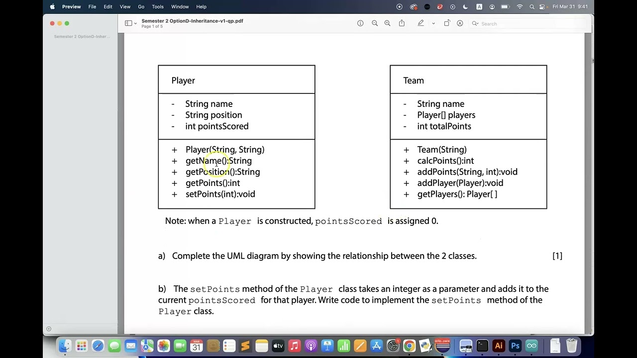 OptionD Inheritance Sample Solution