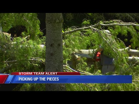 Clark mills in Oneida County recovering from tornado