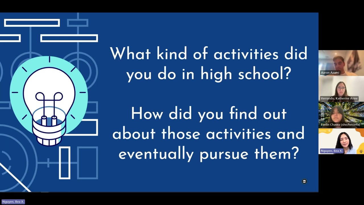 Alumni Insights: College Admissions Journey Webinar