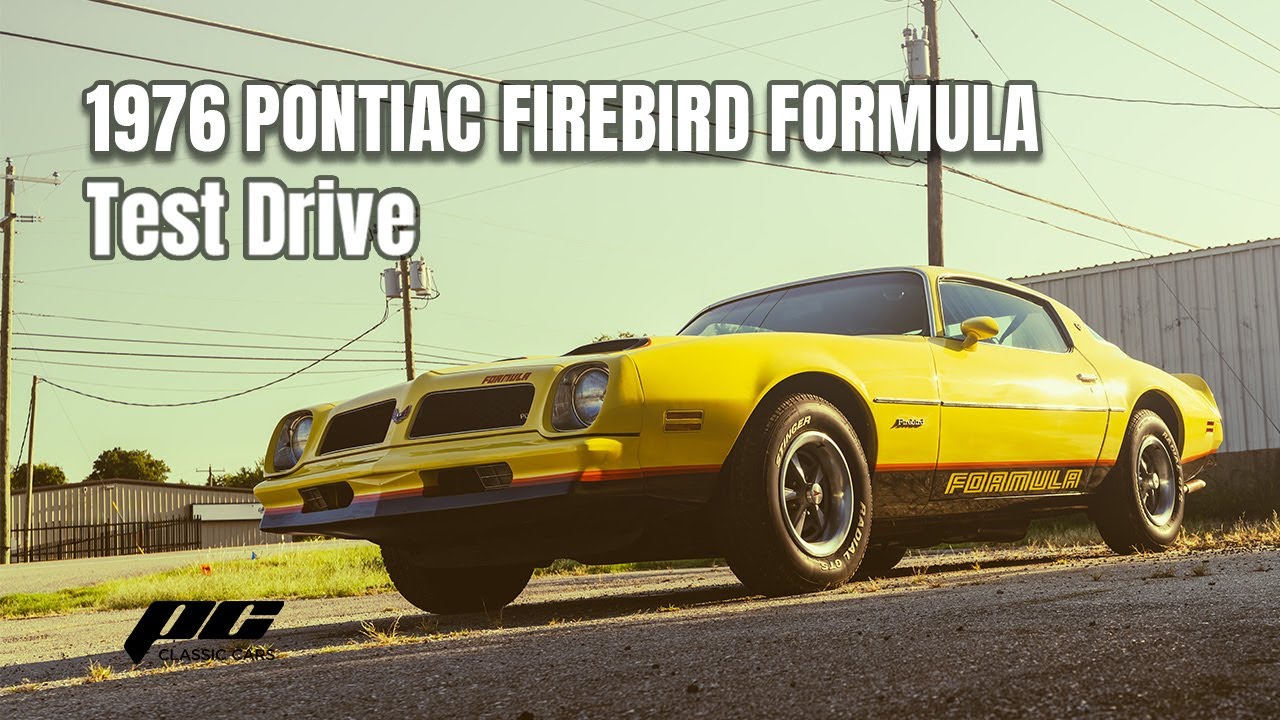 *SOLD* 1976 Pontiac Firebird Formula Test Drive - Numbers Match 350 - Auto - AC