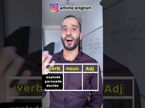 astuce ftableau t3 #verb #noun #adjective #ูุงุชูุณูุง_ุงูุงุดุชุฑุงู_ูู_ุงูููุงุฉ_ูุชูุนูู_ุงูุฌุฑุณ #ุจุงู2024