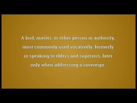 Sire Meaning