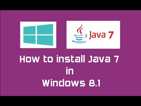 Java 7 (Oracle JDK 7) installation in Windows 8.1 | Java SE 7 Update 80