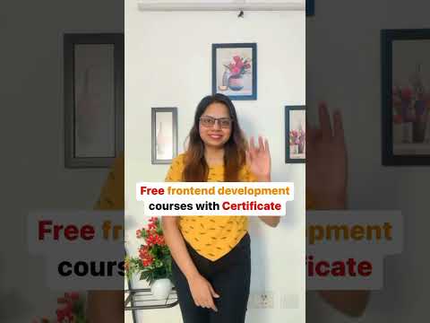 🤯 FREE Frontend Development Courses with Certificate🤯