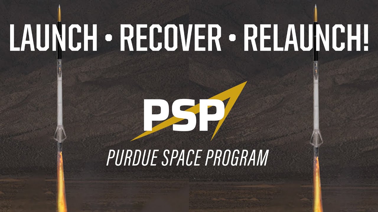 Purdue Space Program launches liquid methane rocket twice in one weekend