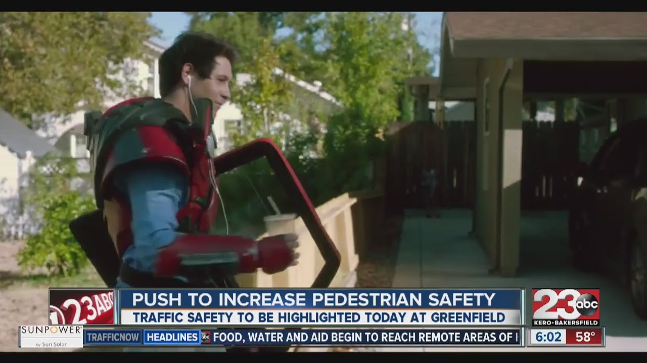 Push to increase pedestrian safety