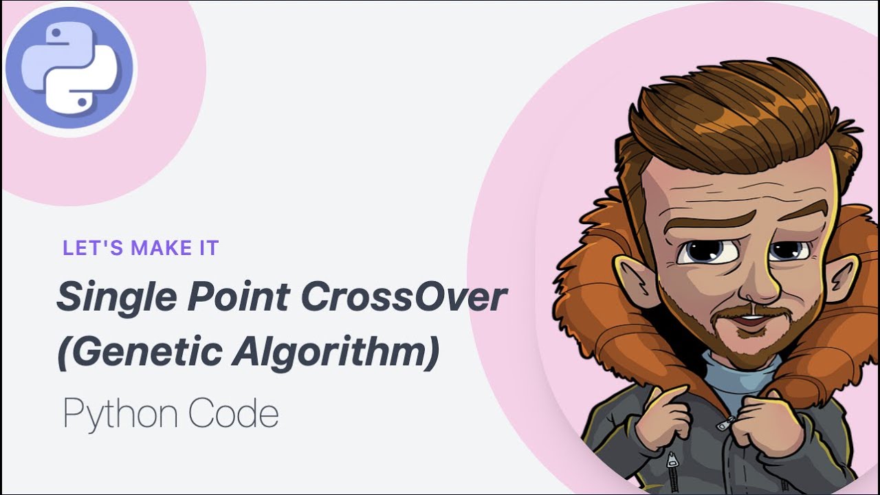 🔴 Single Point CrossOver Python Code || Genetic Algorithm in PHYTON Language🔥 🔥