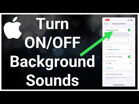 How To Turn Background Noise On & Off On iPhone