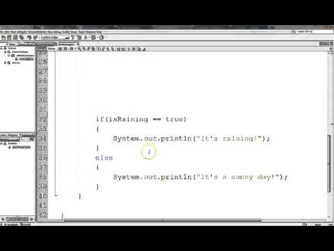 Boolean Variables in Java