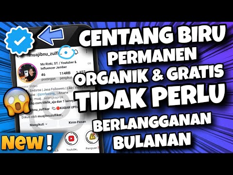 CENTANG BIRU GRATIS ORGANIK PERMANEN‼️ Cara Mendapatkan Centang Biru Instagram - Verified IG Muncul
