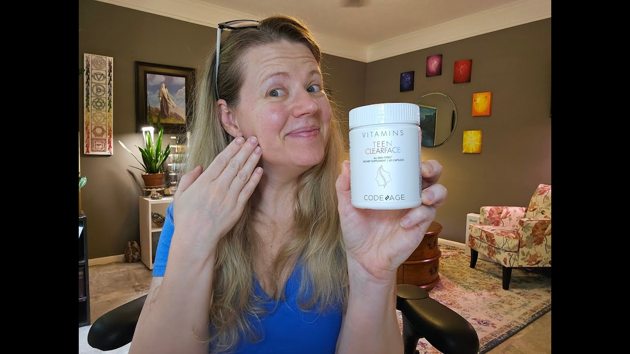 Happy skin for you & your teen with CodeAge Teen Clearface Supplement #review