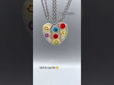 Heart Necklace Gifts For BFF/Family #bff #gift #friendship #surprise #shorts