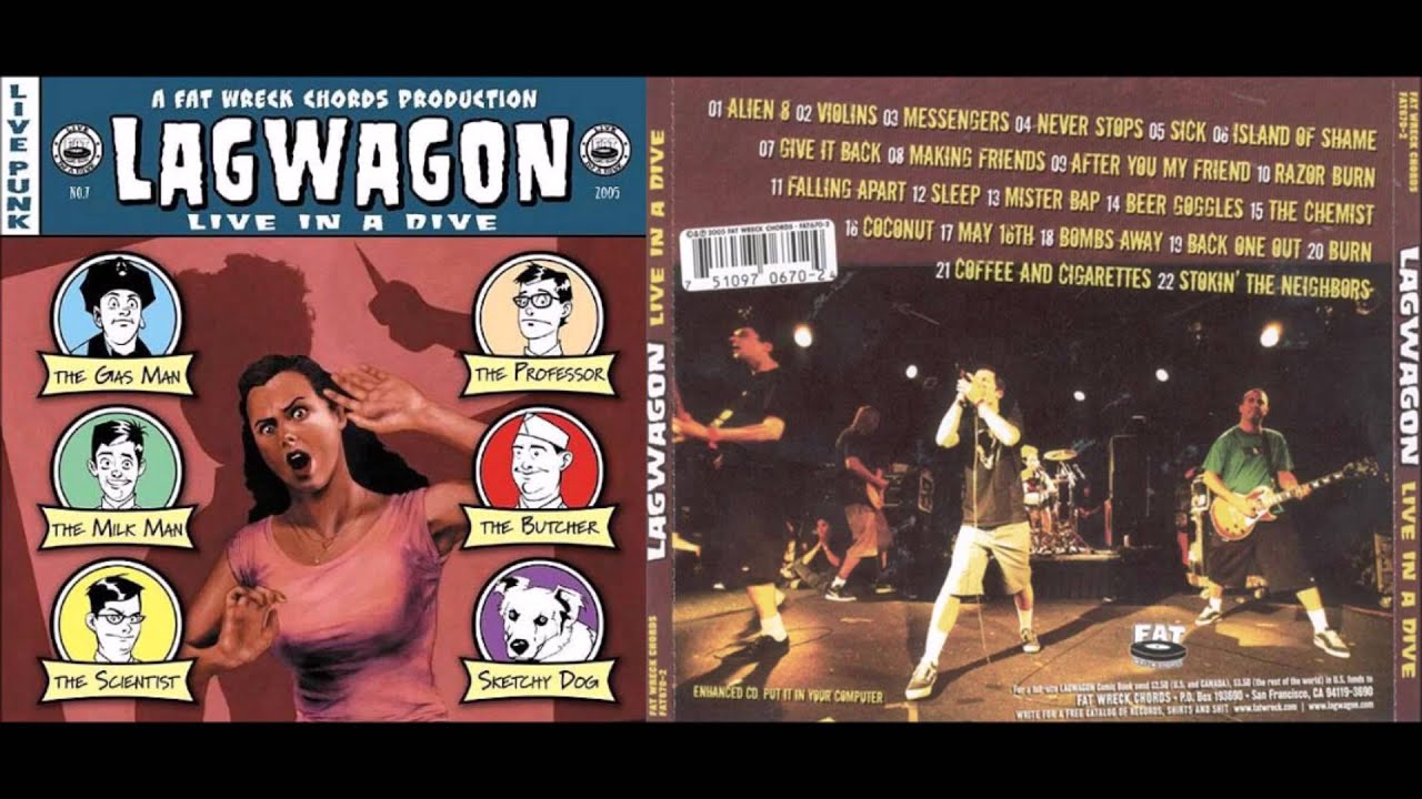 Lagwagon - Live in a Dive (Full Album)
