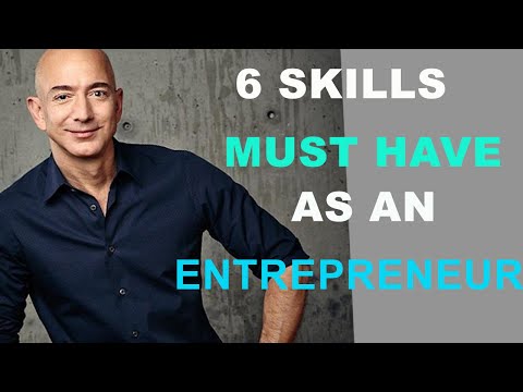 6 Skills To Become An Entrepreneur [ ENTREPRENEURIAL SKILLS ]