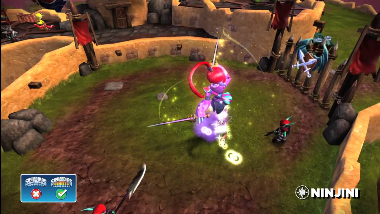 Ninjini is the final Giant to join the Skylanders Giants line up ...