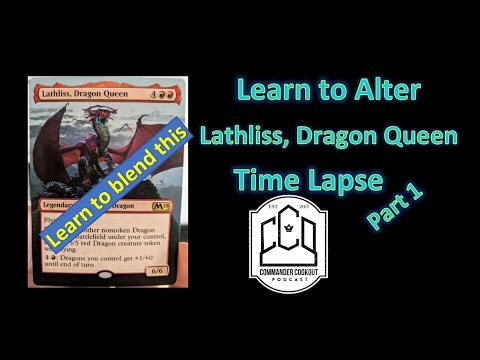 MTG Altered Art Tutorial - Easy way to Blend Light Colors/Skies - PART 1| CCO Podcast | EDH | CMDR