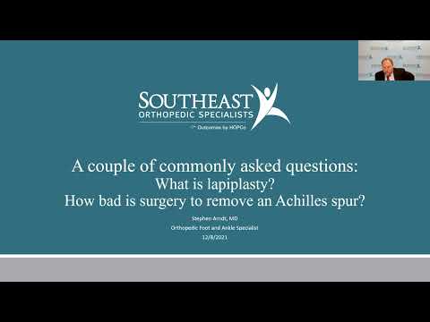 Lapiplasty & Achilles Reconstruction w Dr. Stephen Arndt | Southeast Orthopedic Specialists