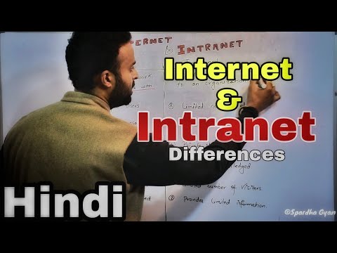 Difference between Internet and Intranet | Internet and Intranet in Hindi
