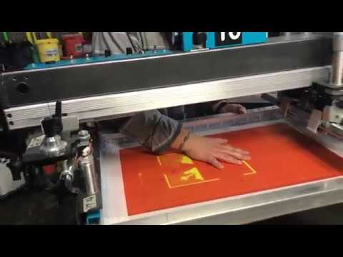 7 color print setup with Rapid Reg
