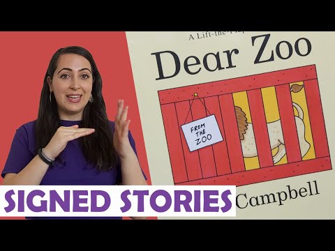 Signed Story - Dear Zoo - British Sign Language (BSL)/SSE