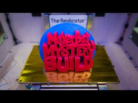 MakerBot Mystery Build: Typeset