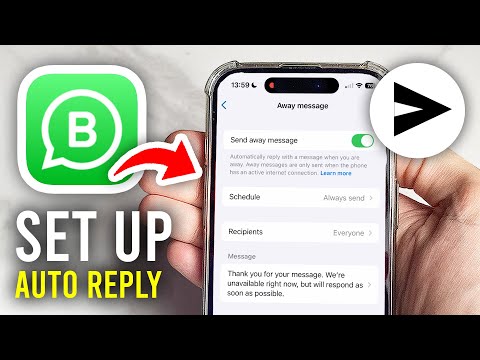 How To Set Auto Reply On WhatsApp Business - Full Guide