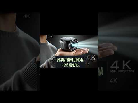 YT200 Mini 4K Projector: Your Portable Home Cinema Solution