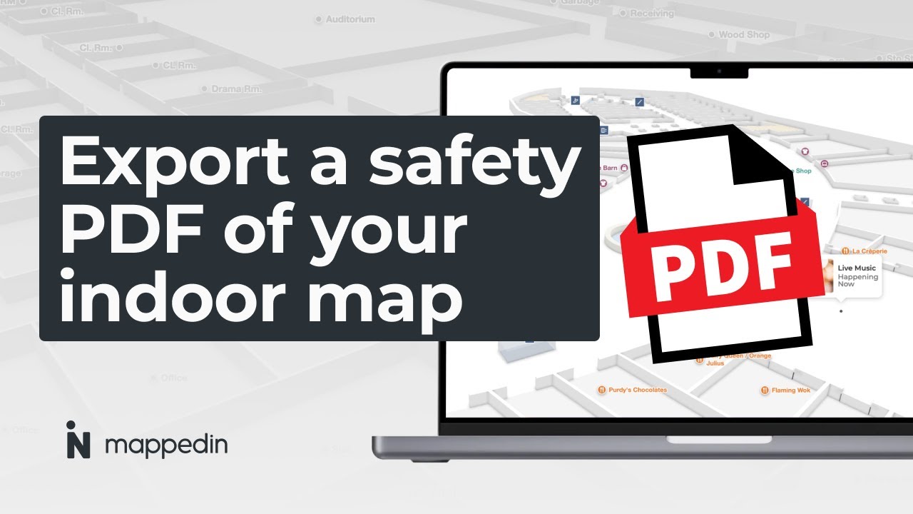 Export a Safety PDF of Your Indoor Map | Mappedin