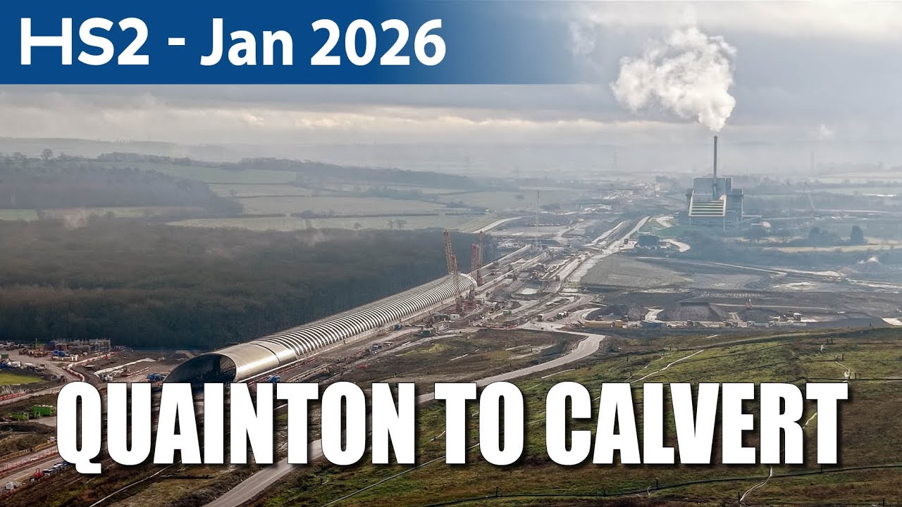 HS2 Update - Quainton to Calvert | Jan 2026