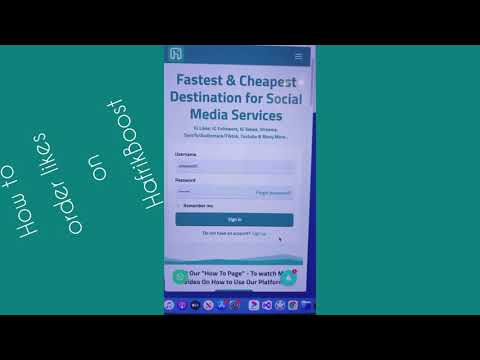 How to order likes on HafrikBoost.Com