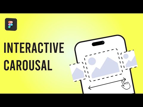 How to Make an Interactive Carousel in Figma | Full UI/UX Tutorial