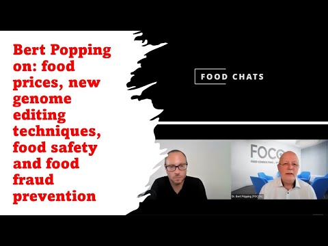 Food chat n. 1 – Bert Popping on food prices, new gene editing ...