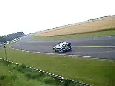 Ford Focus rally at Castle Combe