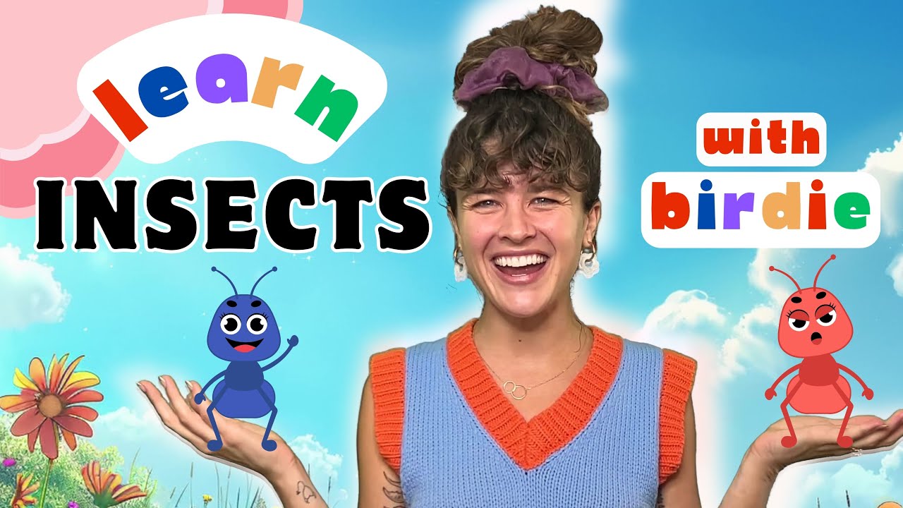 LETTER i FOR INSECTS | Sing & Learn with Birdie | Kids Educational Video | Preschool | Learn to Read