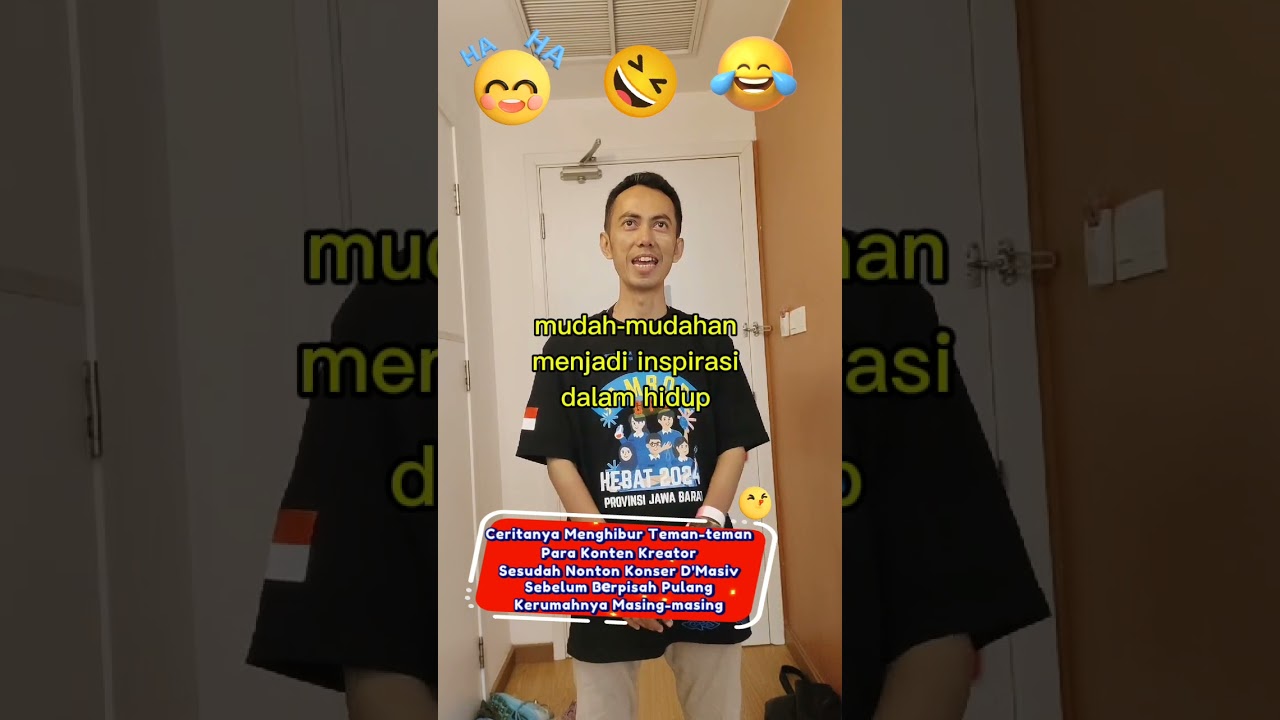 Menghibur Teman-teman Konten Kreator Mitra Publikasi BBGP Jabar sebelum pulang