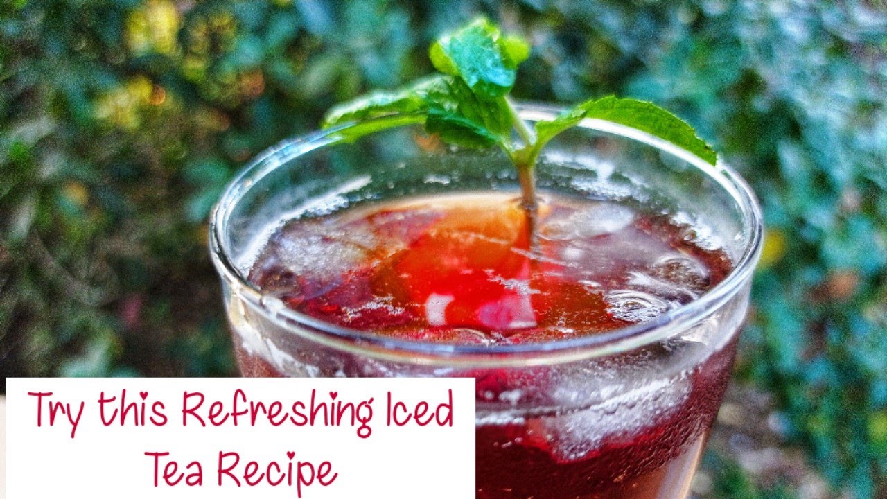 Ice Tea Easy Recipe | Chilled Black Tea | #icedtea
