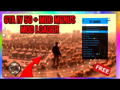 SHOWCASE GTA IV 50 + MOD MENUS MOD LOADER ( RGH / JTAG XBOX 360 )