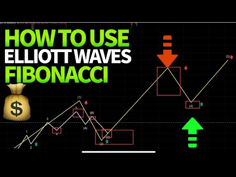 HOW TO USE ELLIOTT WAVES AND FIBONACCI IN TRADING! ELLIOTT WAVES FIBONACCI TRADING STRATEGY #trading
